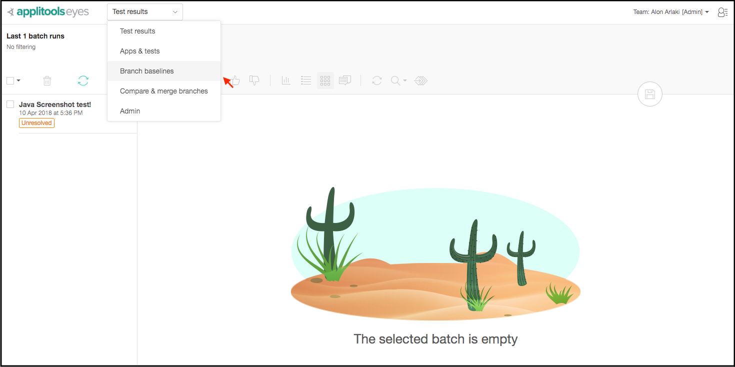 Branches – Applitools