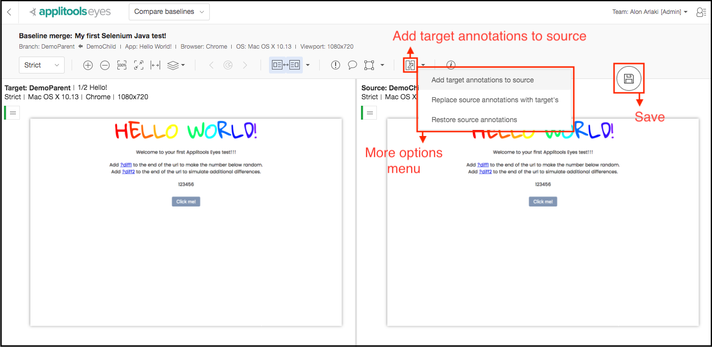 Branches – Applitools